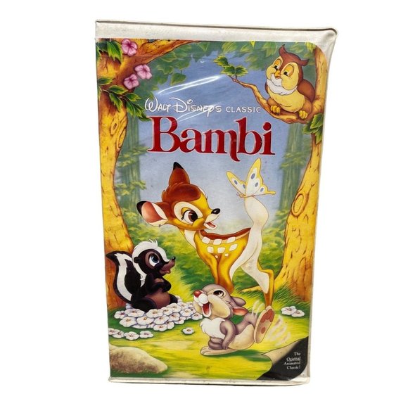 Walt Disney | Media | Bambi Vhs Walt Disney Classic Rated G 69 Minutes ...